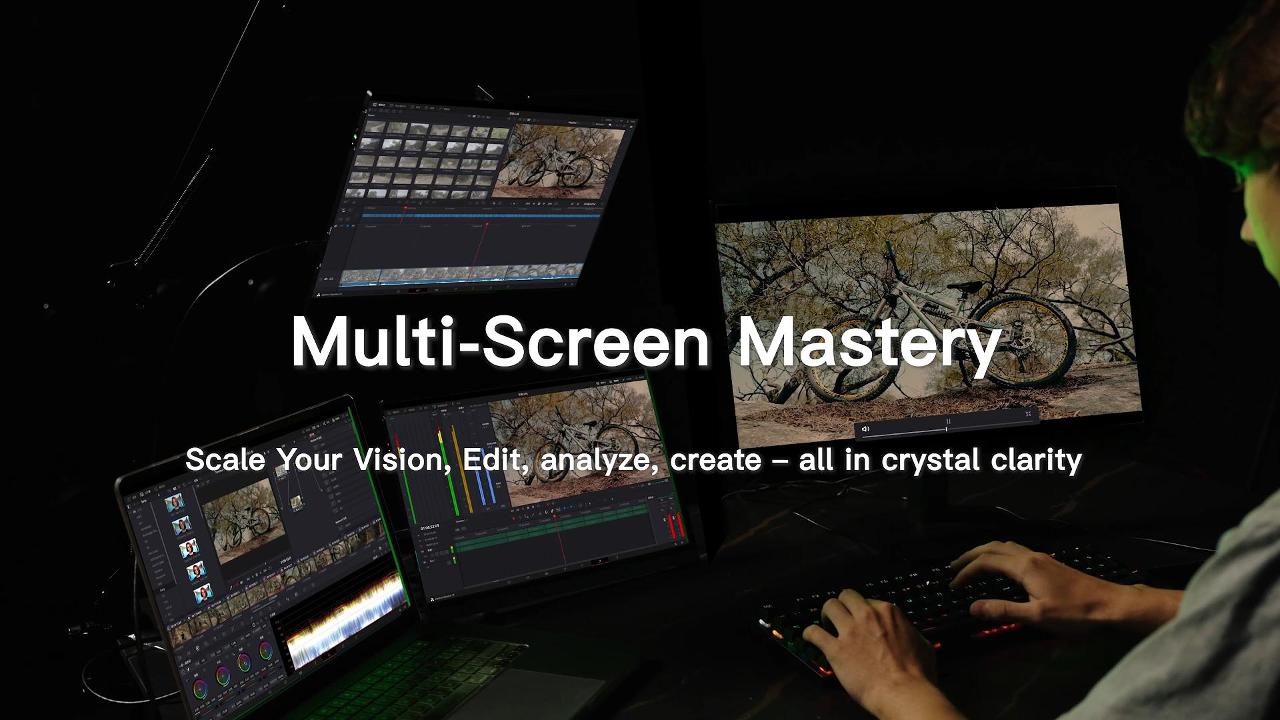 New Release! VEOUT V1 Pro Portable Monitor - 2.5K 144Hz, Ideal for Gam ...